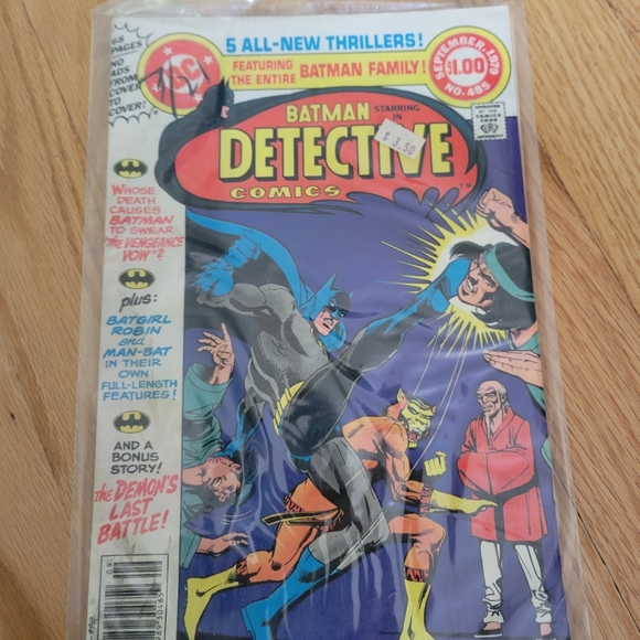 DC Comics | Other | Batman Detective Comic 485 | Poshmark